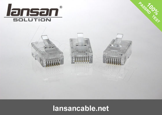 CAT6A PVC ETL Anatel RJ45 cables Boots 8P8C connectors