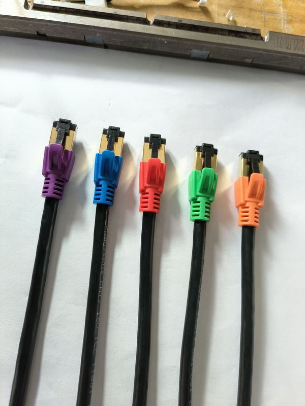 600MHz S/FTP Cat7 Patch Cord Ethernet Cable For Computer Networks