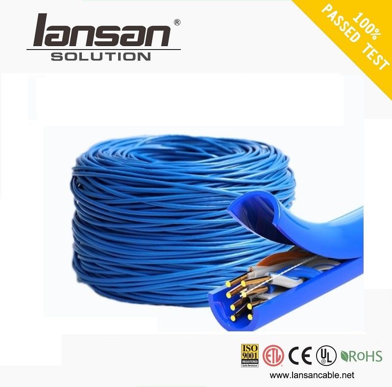 Outdoor Double Jacket Cat6 UTP Lan Cable 24AWG 4 Pairs For Network ...