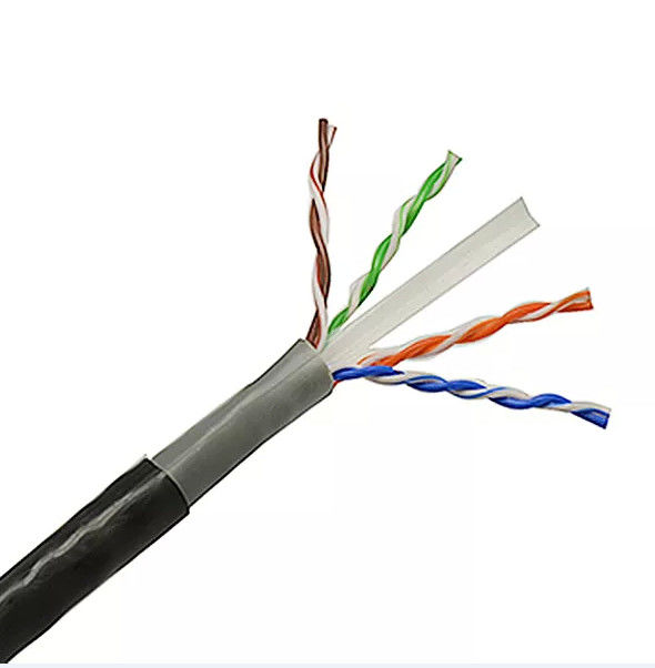 ANATEL Outdoor Network Cable Cat6 UTP Bare Copper 4 Pairs Twisted PVC ...
