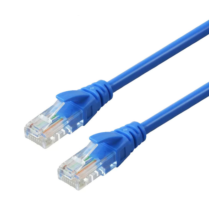 Custom Cat6A Patch Cord BC 24AWG UTP With Full Series Keystone Jack PVC ...