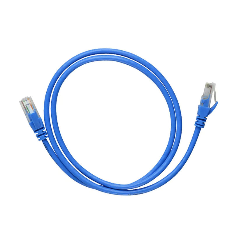 Custom Cat6A Patch Cord BC 24AWG UTP With Full Series Keystone Jack PVC ...