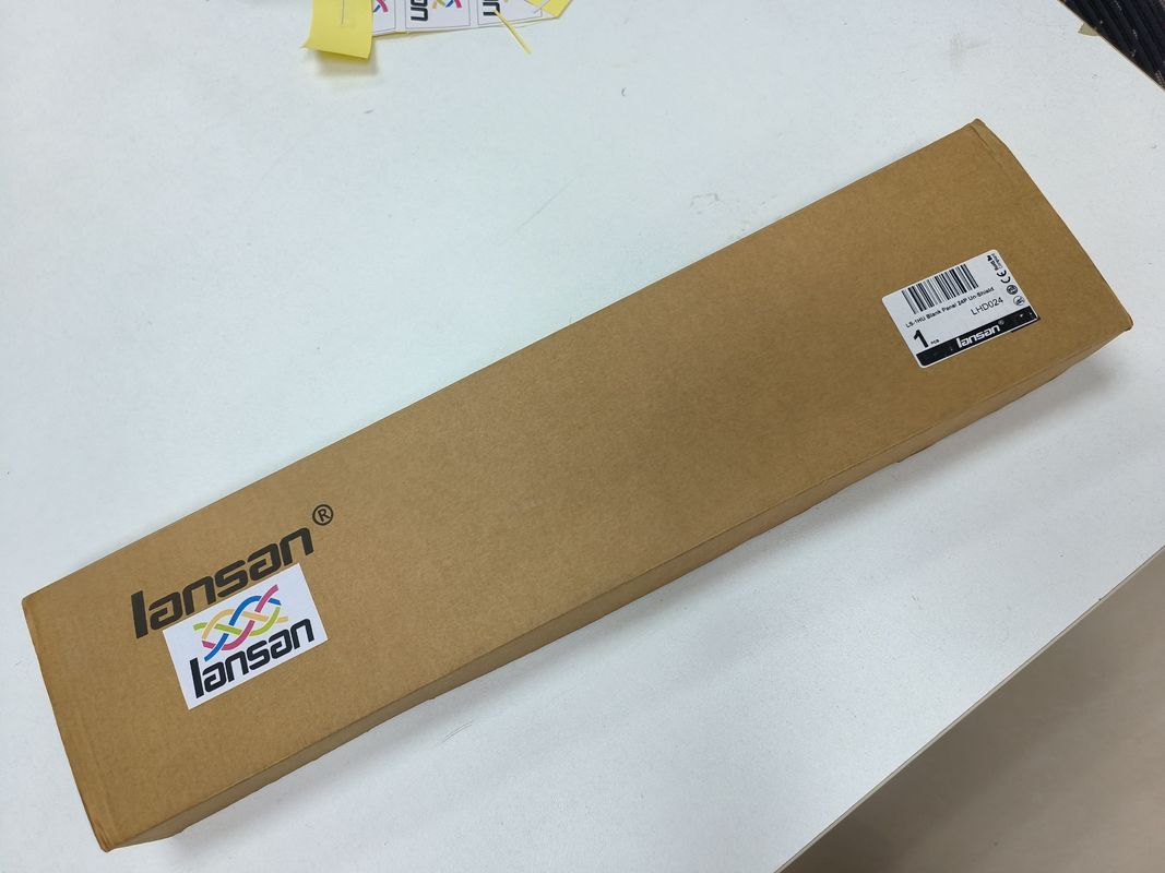 1U Rack Mount 15 Slots 19 Inch Metal Horizontal Cable Management ISO ...