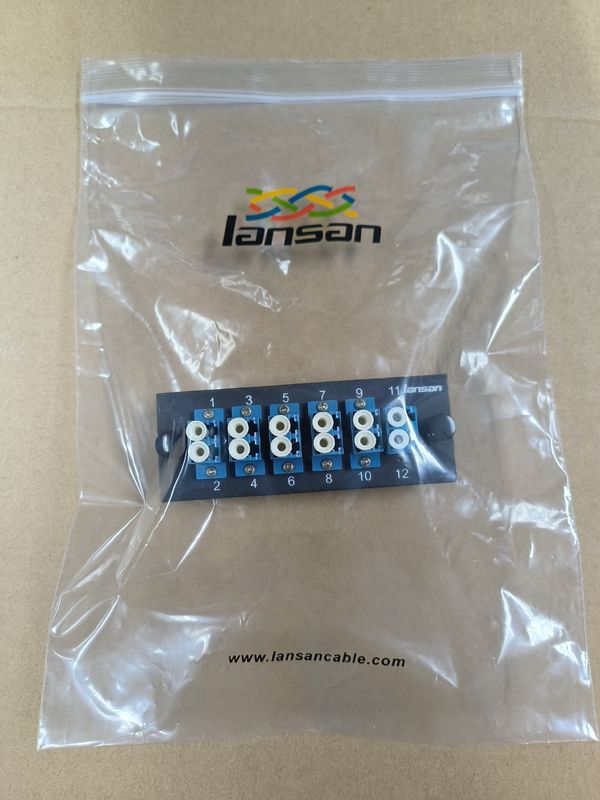 Single Mode / Multimode Fiber Optic Cable Assembly Duplex 8 Port LC ...