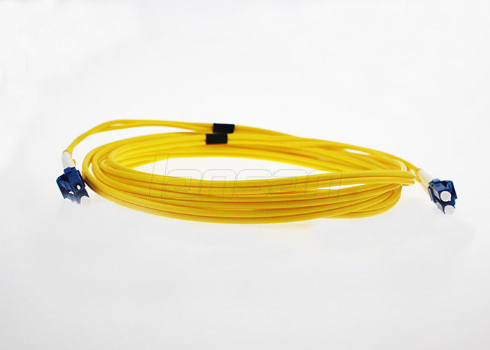 OM3 Multimode LC Fiber Optic Patch Cord Duplex 1 Meter Duplex IEC Standards