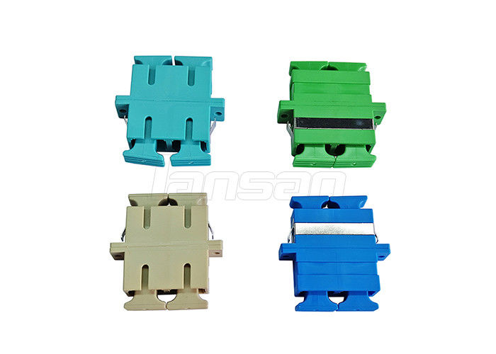 Telecom Network SC Duplex Connector , Fiber Optic SC Connector For FTTH