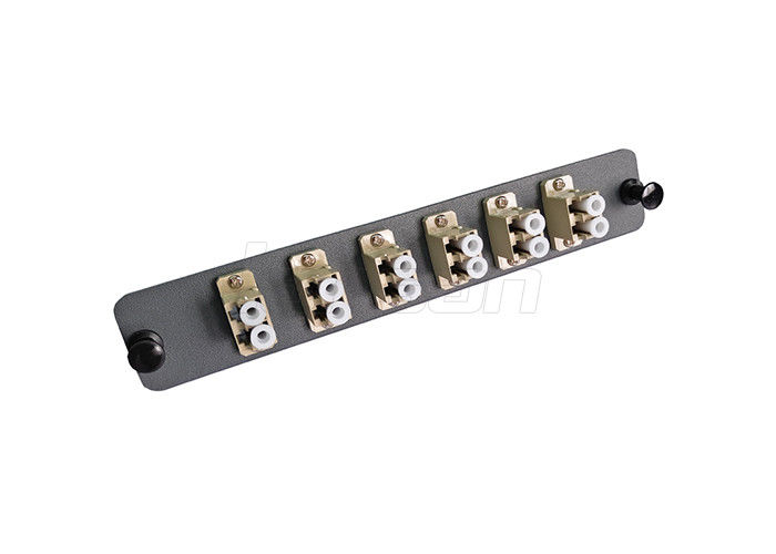 Single Mode / Multimode Fiber Optic Cable Assembly Duplex 8 Port LC ...
