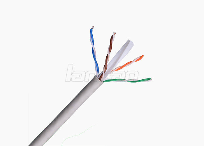 PVC Unshielded Copper Clad Aluminum 4 Pair Cat6 Cable 23AWG Quick ...