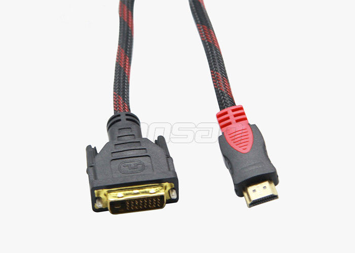 24K Gold Plated Special Cables 1080P HDMI To DVI Cable With Ethernet ...
