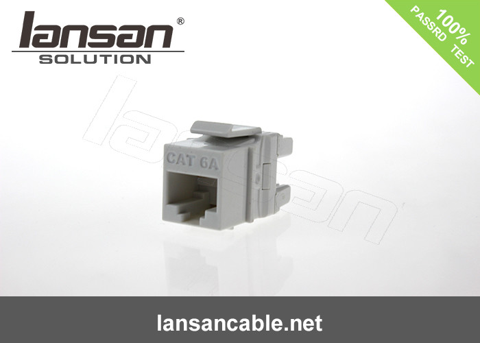 Gold Plating Network Cable Assembly Cat6a UTP Rj45 Keystone Jack ...