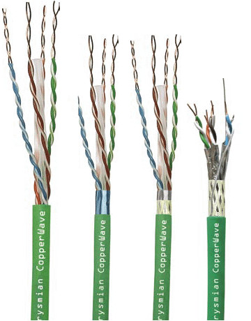 Bare Copper Cat6A Round PVC SFTP Ethernet Cable SSTP Shielding