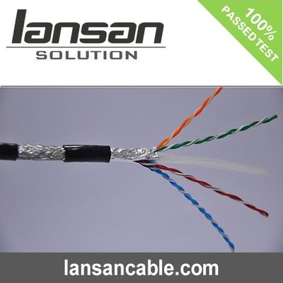ETL SFTP HDPE LSZH Cat6 Shielded Cable ANATEL Al Cat6 Ethernet Cable